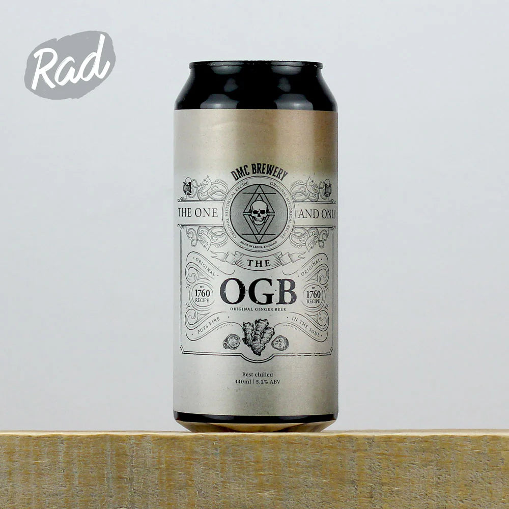 The OGB- Ginger Beer - ABV 5.2% (440ml) – INDII Brew Co.